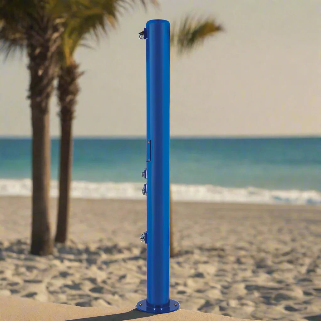 This Beach-Ready Shower Tower with Footwash Delivers with Every Rinse ...